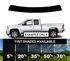 Sun Strip Chevy Silverado 1500 Extended Cab Precut Window Tint Kit ...