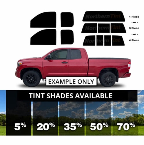 Complete Chevy Silverado 1500 Extended Cab Precut Window Tint Kit ...