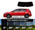 Rear Window (Backglass) Chevy Sonic Hatchback Pre-Cut Window Tint Kit ...