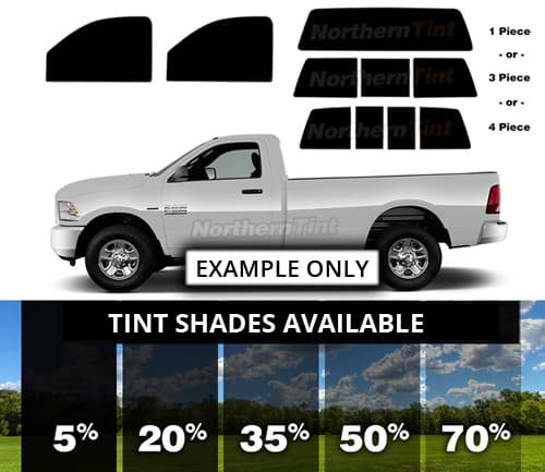 Complete Chevy Colorado Standard Cab Precut Window Tint Kit ...