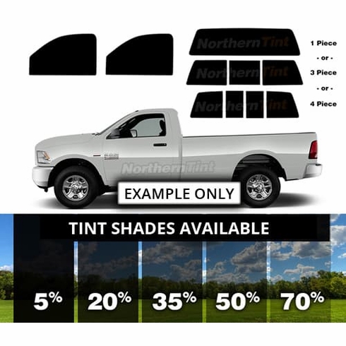 Complete Chevy Silverado 1500 Standard Cab Precut Window Tint Kit ...
