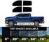 Dodge Ram 1500 Crew Cab Precut Side Window Tint Kit - Custom Fit, UV ...