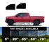 Precut Front Door Window Tint for Dodge Ram 1500 Extended Cab 4 Door ...