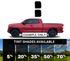 Ford Ranger Super Cab Precut Rear Side Window Tint Kit - Custom Fit, UV ...