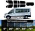 Complete Ford Transit 150 Low Roof Pre-Cut Window Tint Kit ...