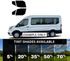 Precut Front Door Window Tint for Ford Transit 250 Medium Roof - Exact ...