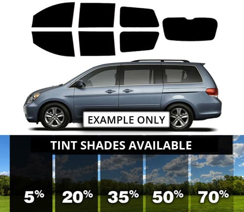 Complete Ford Transit Connect Cargo Precut Window Tint Kit ...