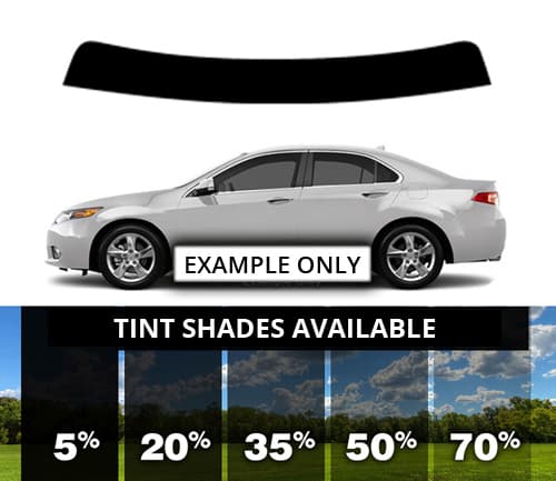 Sun Strip Honda Civic Hatchback 2017 2018 Precut Window Tint Kit Northerntint