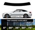 Windshield tint strip precut for Mercedes E53 AMG Cabriolet ...