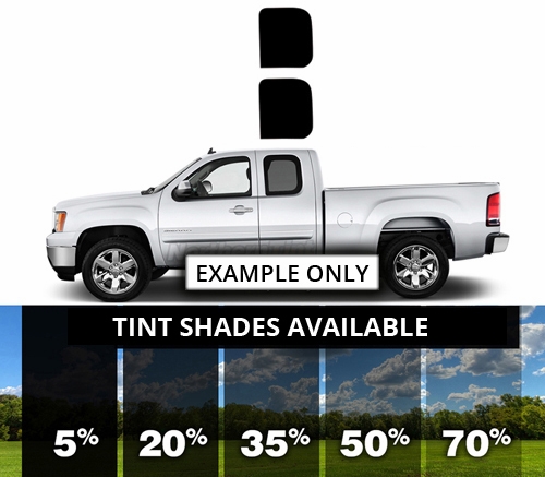 Rear Side Windows Ford F150 Window Tint Kits - Northerntint.com