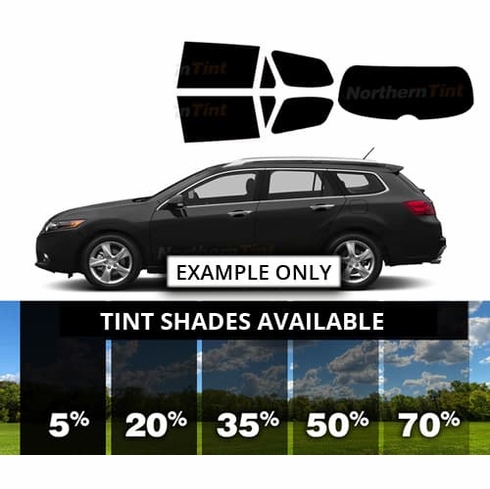 Rear 2/3rds Volvo V70 Wagon Precut Window Tint Kit - Northerntint.com