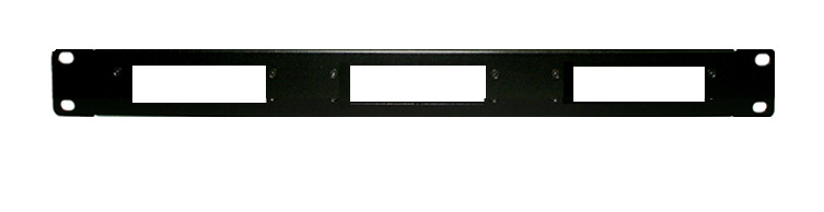 3-Grid Rack Mount Cage For RF Coax Modulator Demodulators