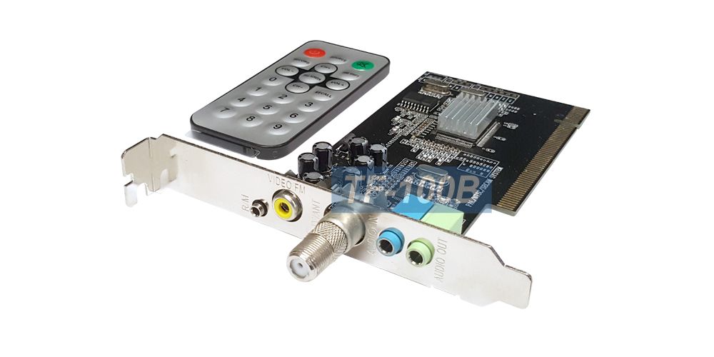 3-In-1 Universal TV Tuner + FM Tuner + DVR Video Capture Card