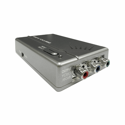 Composite S-Video to Component Video RGB Sync On Green Converter
