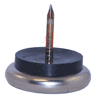 Nail on Felt Glides: 1 1/8" Nail on Felt Pad Glide | All Glides