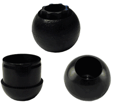 Plastic Round and Oval Glides and Stacking Bumpers | All Glides