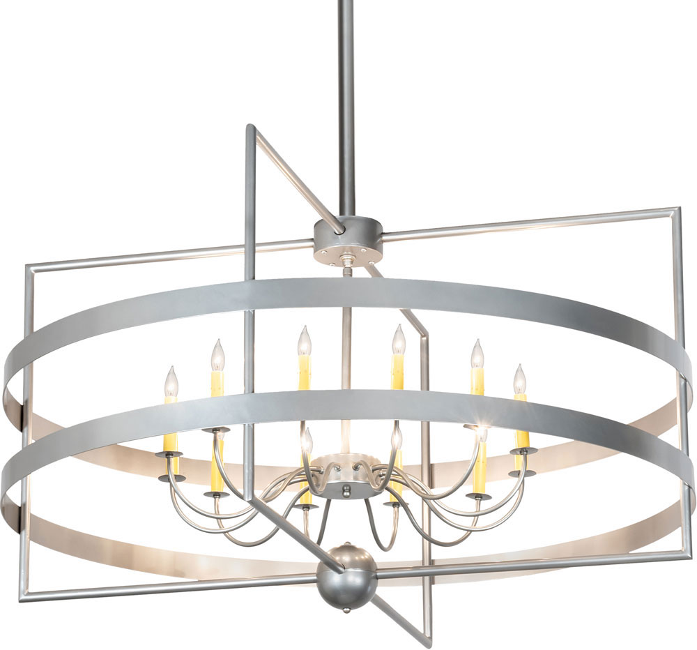2nd Ave. 225508 Aldari Nickel Powder Coat Chandelier Lighting - 2ND-225508
