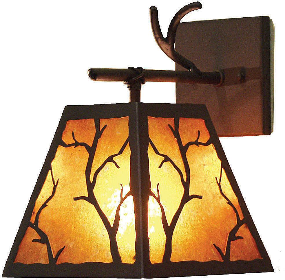 2nd Ave. 118245 Branch Traditional Rusty Nail Lighting Sconce - 2ND-118245
