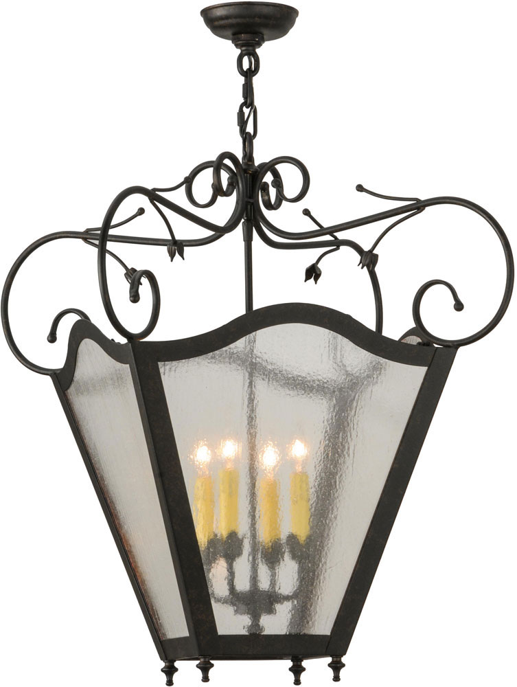 2nd Ave. 120305 Terena Traditional Chestnut Textured Foyer Lighting ...