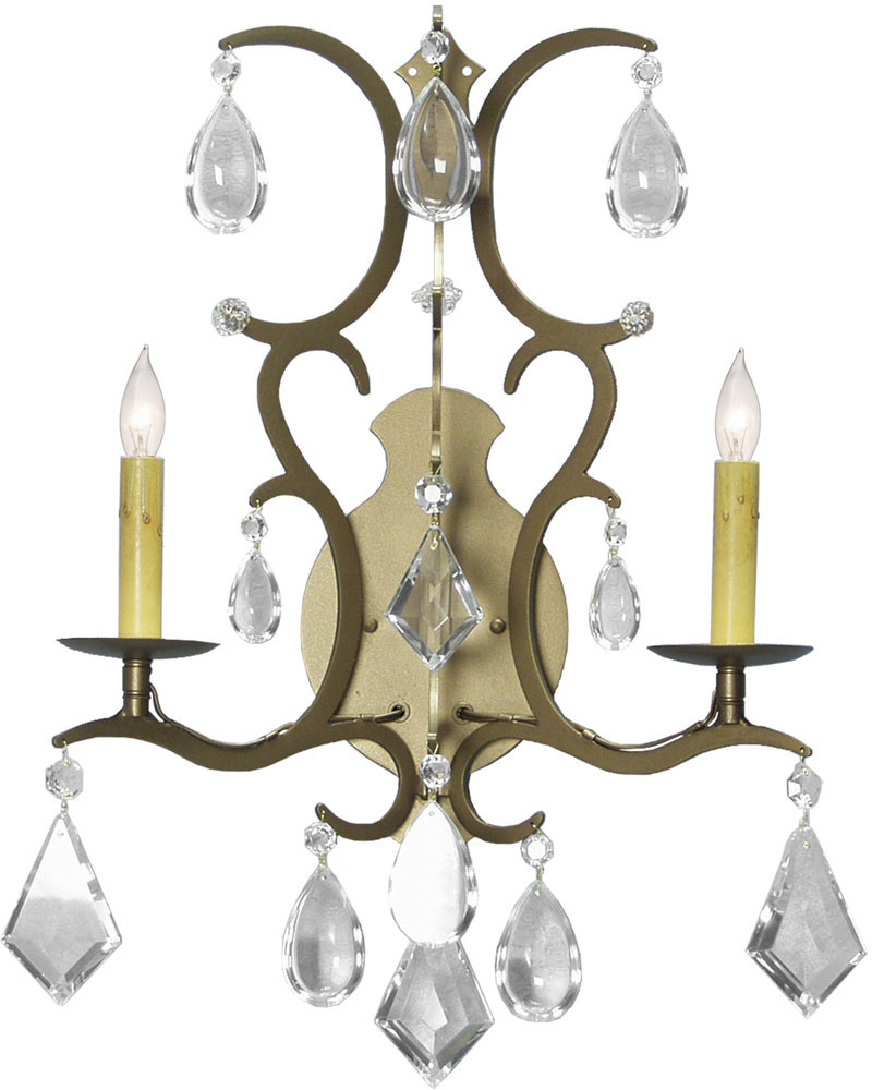 2nd Ave. 135555 Yolanda Traditional Black Hills Gold Wall Lamp - 2ND-135555