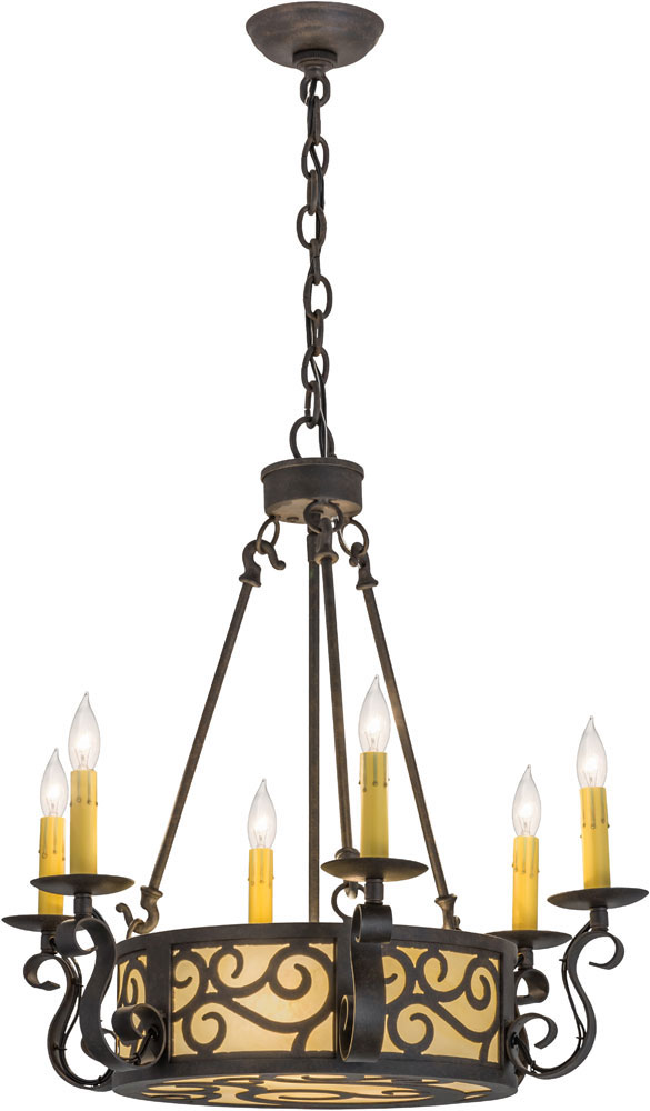 2nd Ave. 170227 Delano Traditional Chestnut Lighting Chandelier - 2ND ...