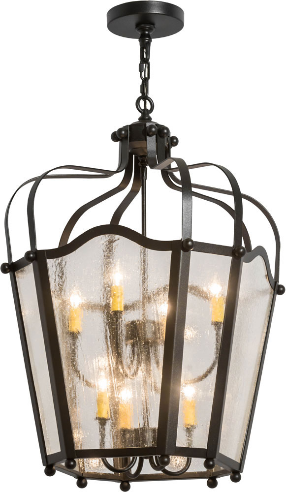 2nd Ave. 177132 Citadel Traditional Textured Black Foyer Lighting ...