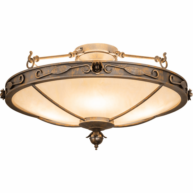 2nd Ave. 204049 Arabesque Traditional French Bronze Ceiling Light - 2ND ...
