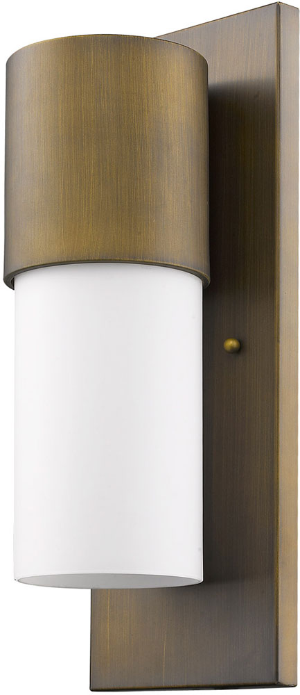 Acclaim Lighting 1511RB Cooper Contemporary Raw Brass Outdoor Wall ...