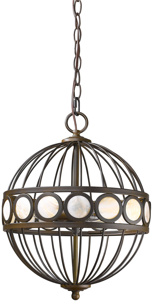 Acclaim Lighting IN11105ORB Aria Modern Oil Rubbed Bronze Mini Hanging ...