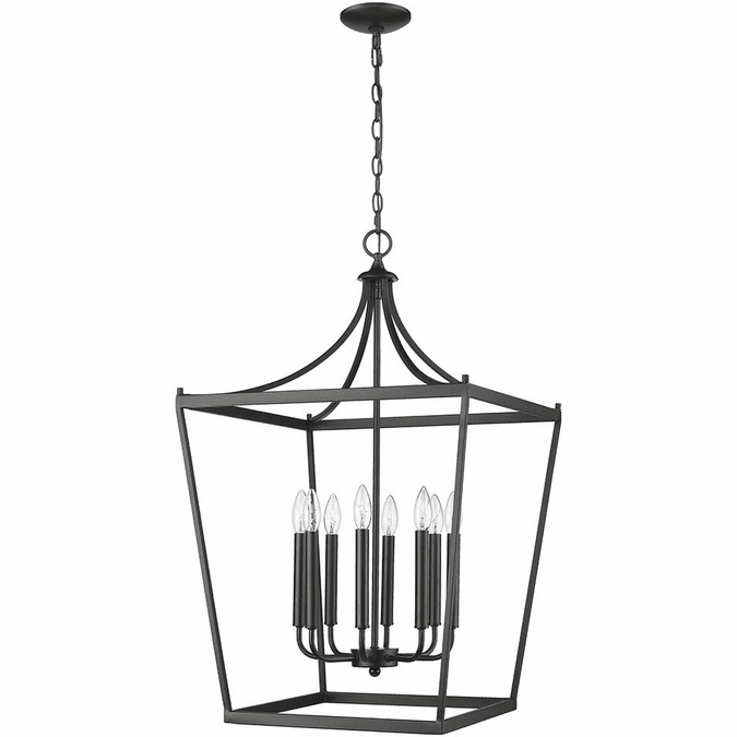 Acclaim Lighting IN11135BK Kennedy Matte Black 20" Drop Ceiling Light ...