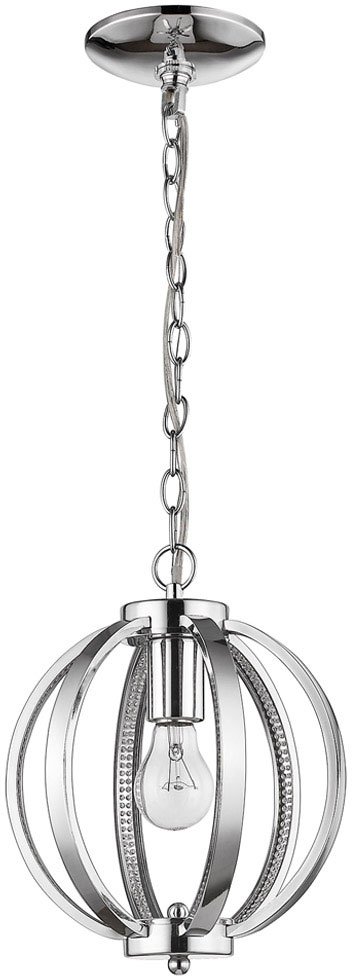 Acclaim Lighting IN11335CH Nevaeh Contemporary Chrome Mini Drop Ceiling ...