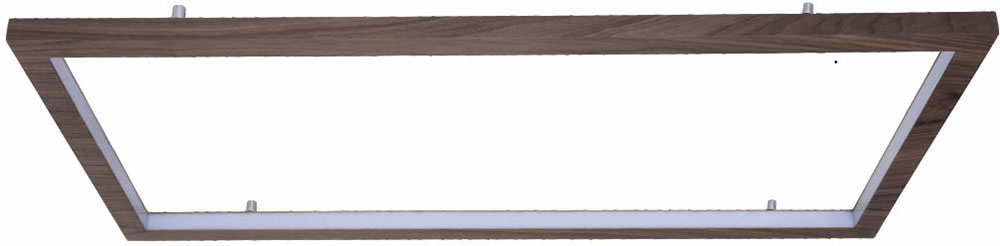 Accord Lighting 5077LED.18 Frame Modern American Walnut LED Ceiling ...