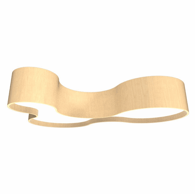 Accord Lighting 5111LED Organic Contemporary LED Home Ceiling Lighting ...