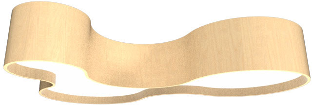 Accord Lighting 5111LED Organic Contemporary LED Home Ceiling Lighting ...