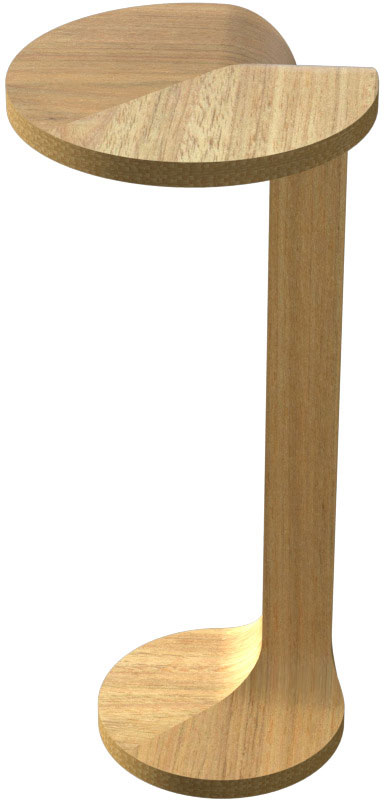 Accord Lighting F1014 Bloom Contemporary Side Table - ACD-F1014