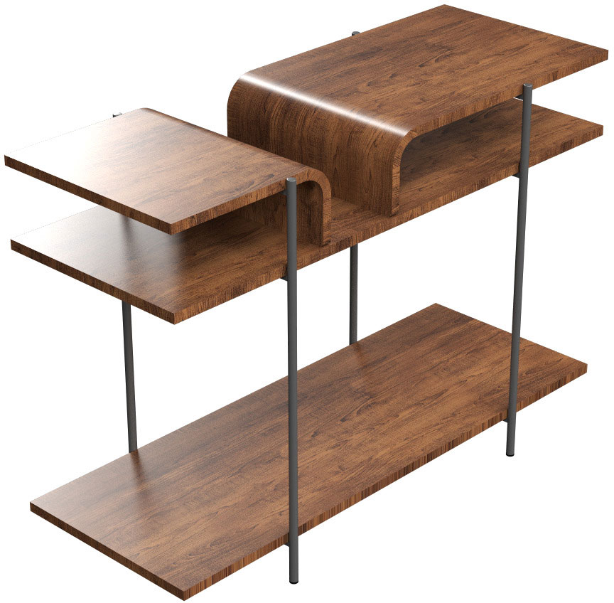 Accord Lighting F1023 Cascade Contemporary Console Table - ACD-F1023