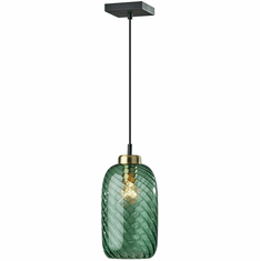 Adesso 3867-01 Derrick Contemporary Black and Antique Brass Floor Light ...