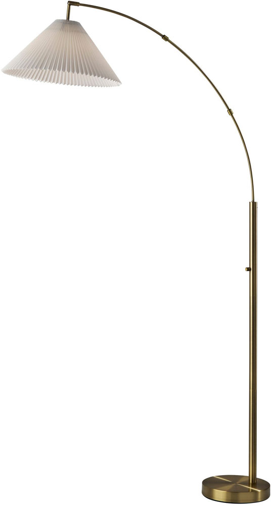 Adesso 4352-21 Delaney Modern LED Arc Floor Lamp Light - ADE-4352-21