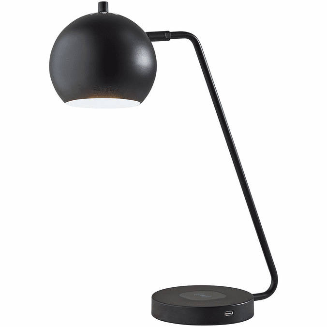 Adesso 5131-01 Emerson Contemporary Black Study Lamp - ADE-5131-01