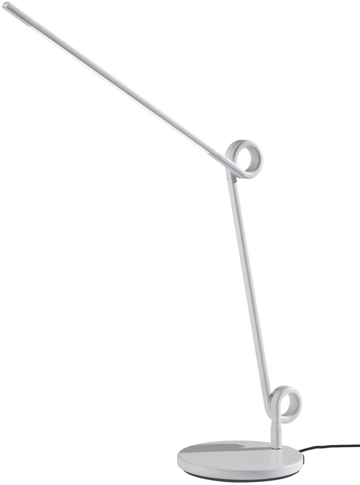 Adesso AD9102-02 Knot Contemporary White LED Table Lamp Lighting - ADE ...
