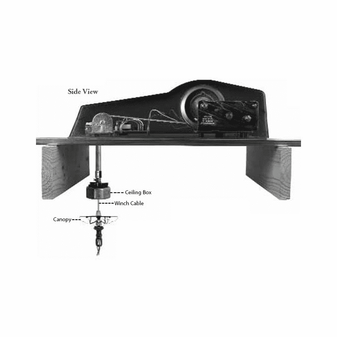 Aladdin Light Lifts ALL700 - 700lbs max - Residential - ALA-ALL700