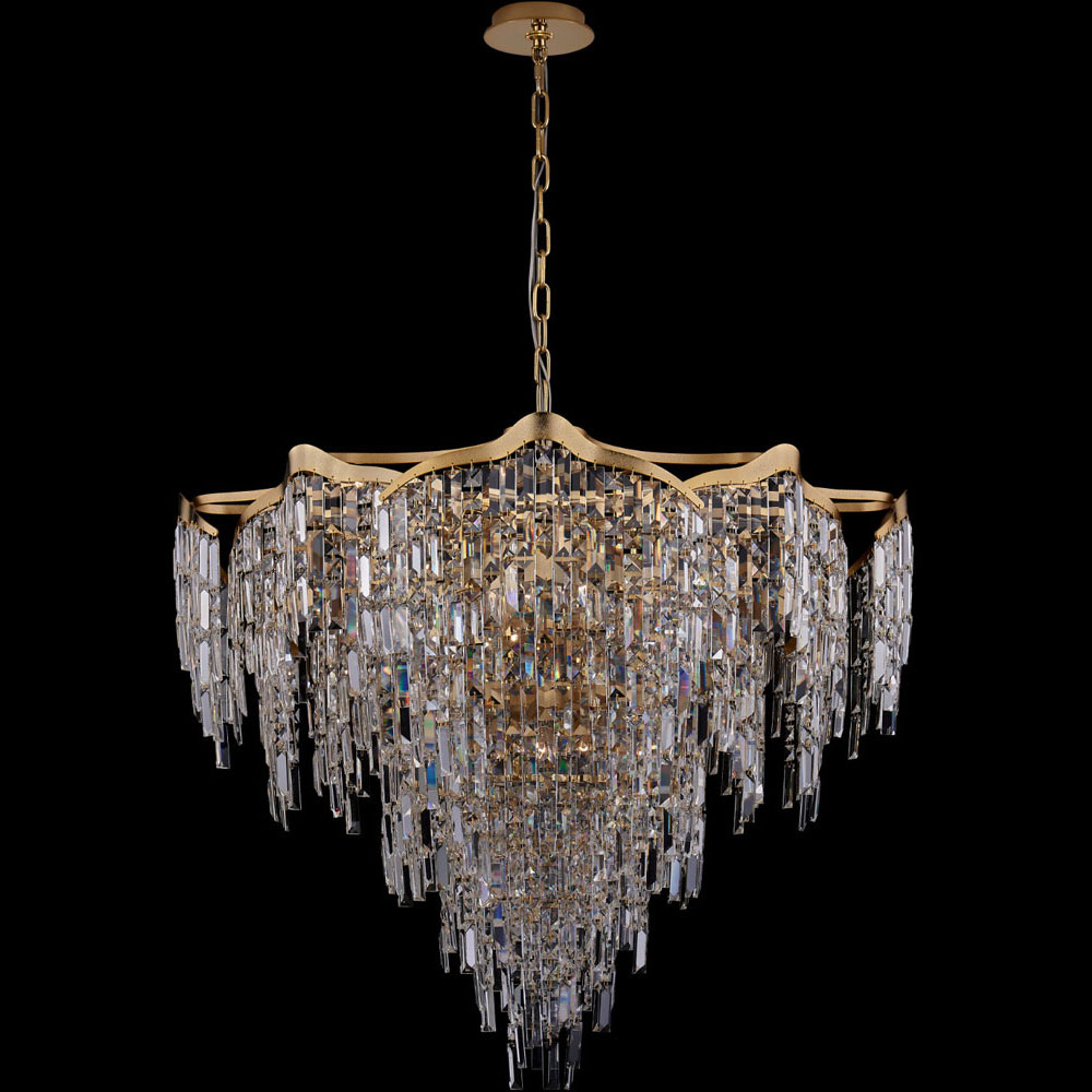 Allegri 046256-073-FR001 Cadere Two Tone 18K Gold Drop Ceiling Light ...