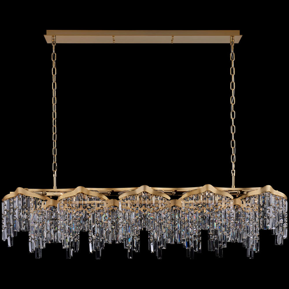 Allegri 046261-073-FR001 Cadere Two Tone 18K Gold Kitchen Island Light ...