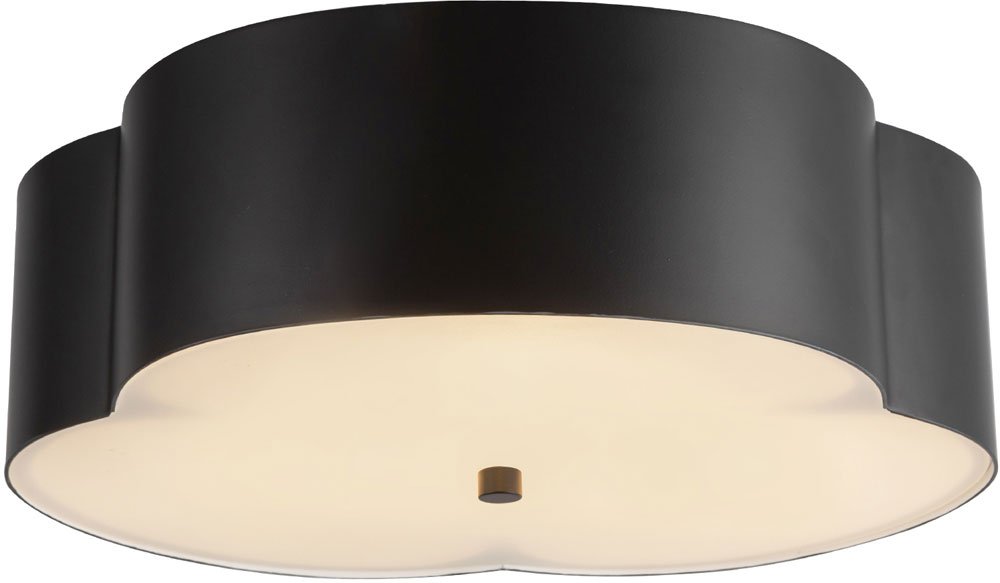 Alora Mood FM566314MB Adella Contemporary Matte Black Ceiling Light ...