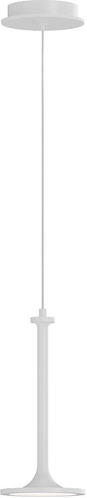 Alora Mood PD418006WH Issa Contemporary White LED Mini Hanging Lamp ...