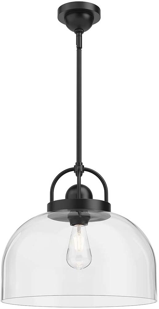 Alora Mood PD461101MB Lancaster Matte Black Drop Ceiling Light Fixture ...
