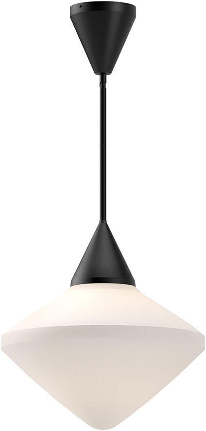 Alora Mood PD537714MBOP Nora Matte Black 14" Pendant Lighting Fixture ...