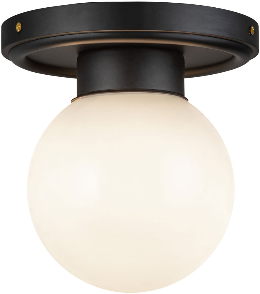 Alora Mood SF407306MBGO Fiore Modern Matte Black Overhead Light Fixture ...