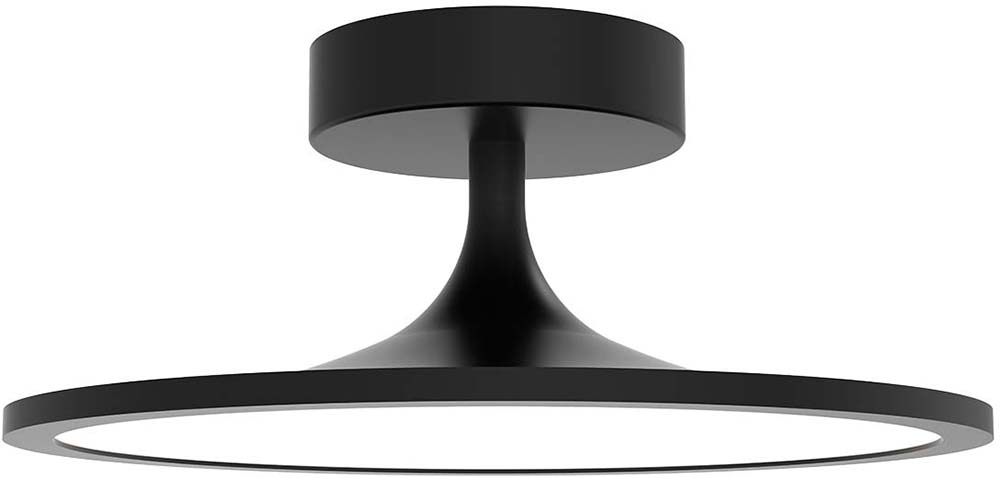 Alora Mood SF418012MB Issa Modern Matte Black LED Overhead Lighting ...