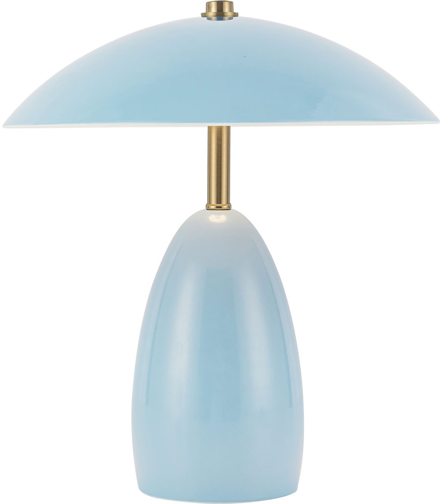 Alora Mood TL437409CER Poppy Contemporary Cerulean LED Table Lamp - KUZ ...